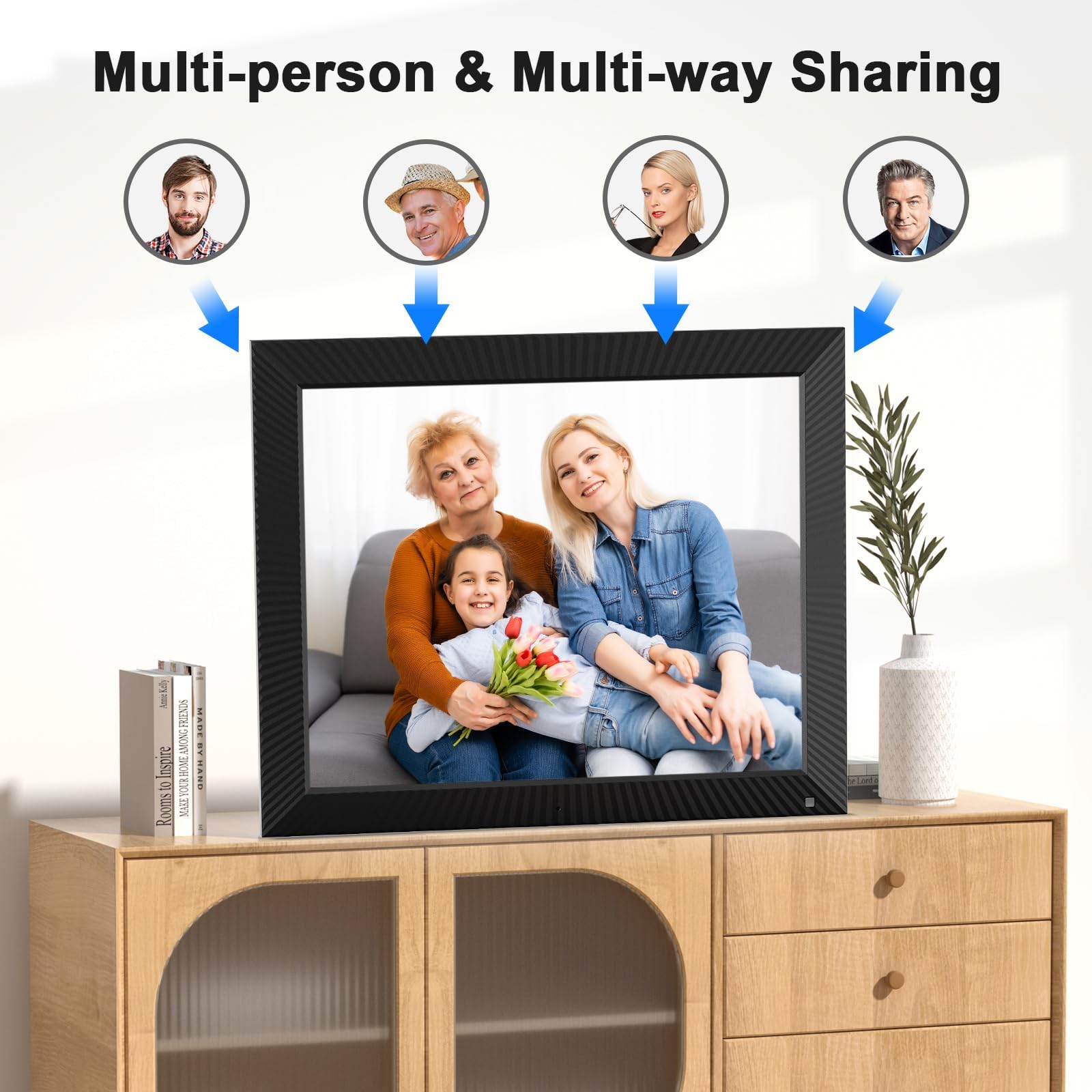 Extra Large Digital Picture Frame - 17-inch Extra Large Digital Picture ...