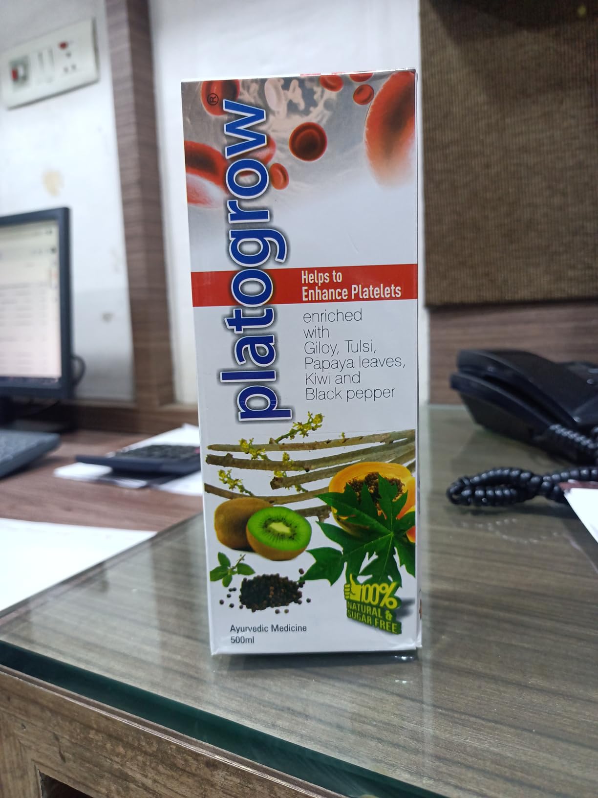 Ektek Platogorw Juice Natural Platelet Booster