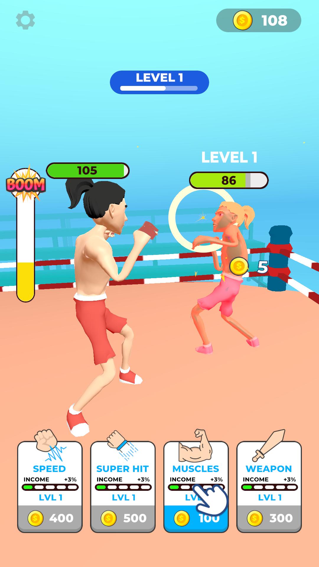 Clicker Boxer: Boxing simulator & tapping games - App on Amazon Appstore