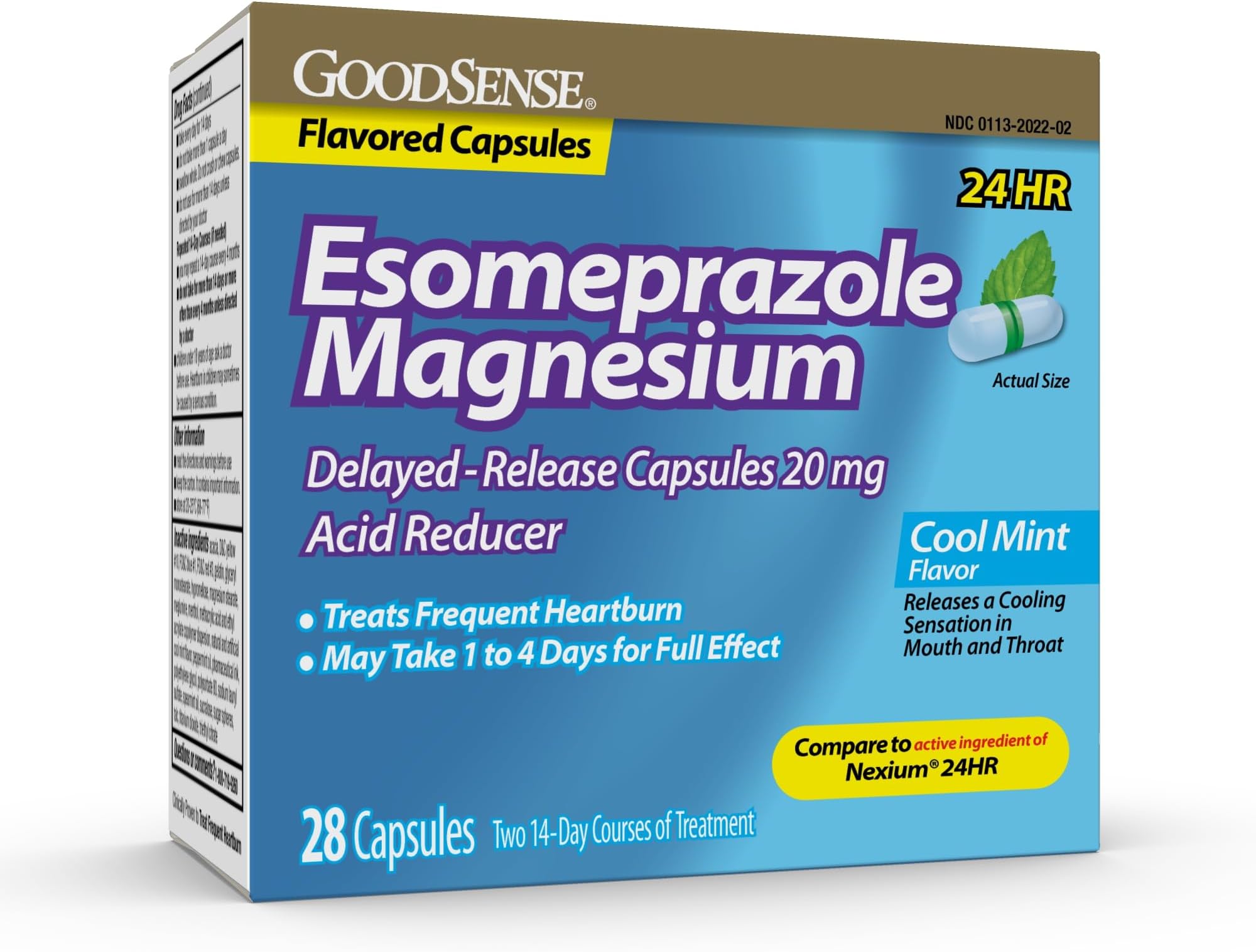 Amazon.com : GoodSense Esomeprazole Magnesium Delayed-Release Capsules ...
