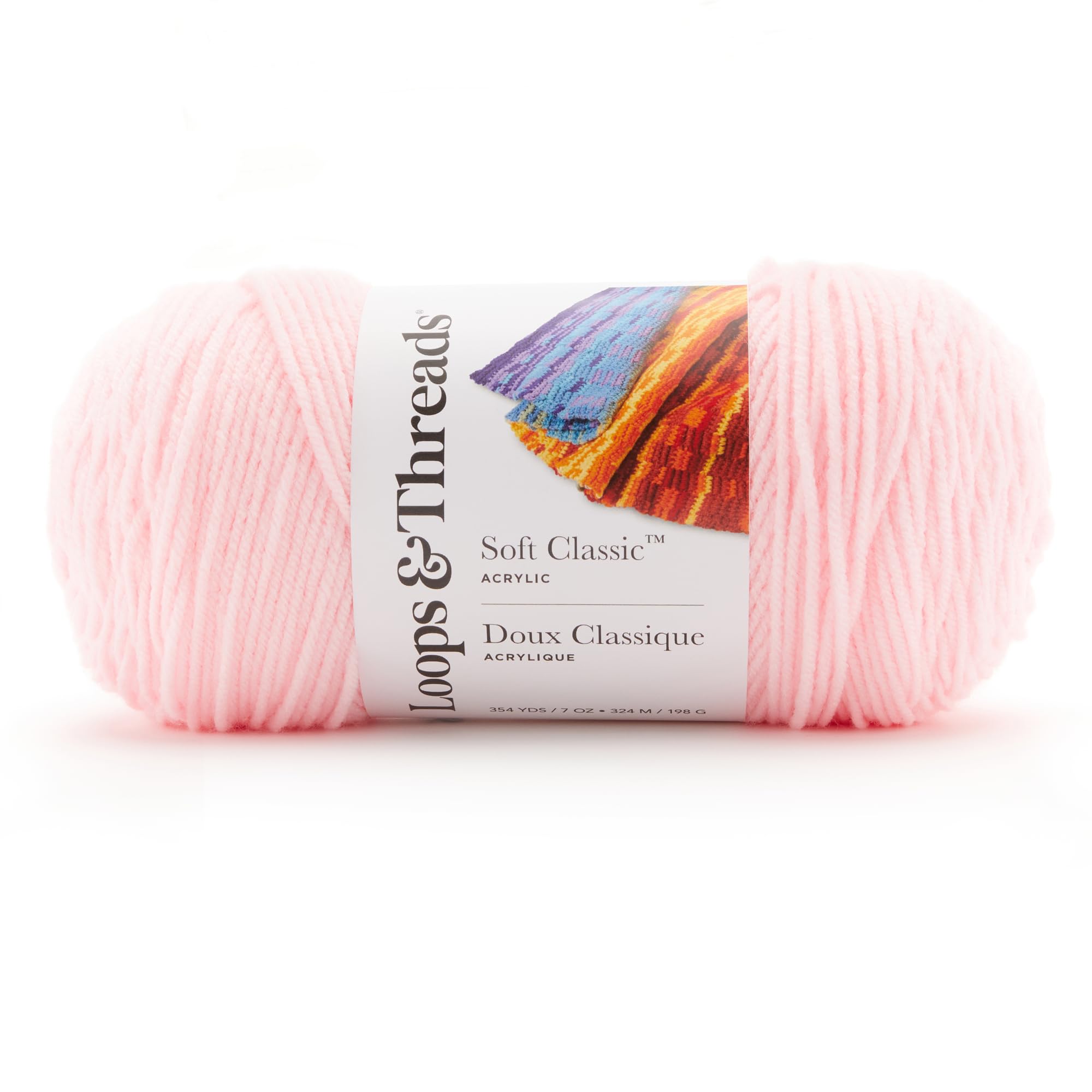 Amazon.com: MICHAELS Bulk 12 Pack: Soft Classic™ Solid Yarn by Loops ...