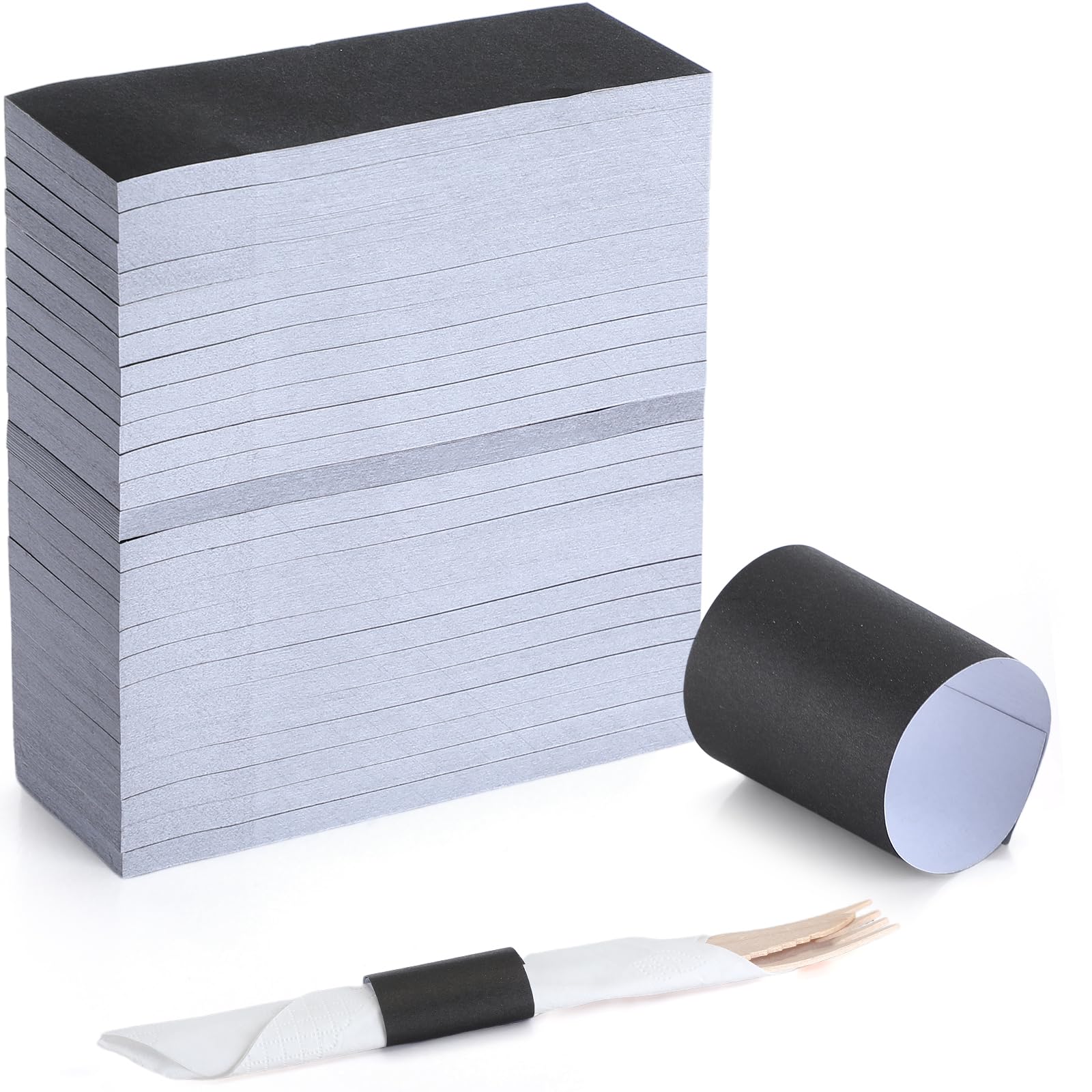 Maxdot 5000 Pcs Paper Napkin Rings Self Adhesive Paper Napkin Band ...