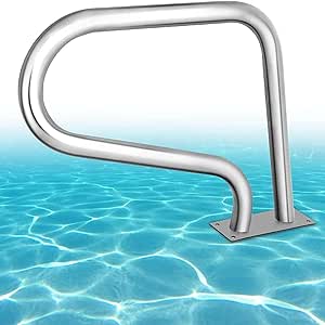 Amazon.com: 3-Bend Spa Deck Handrails, Hand Rails with Quick-Installed Bottom Plate, Swimming ...