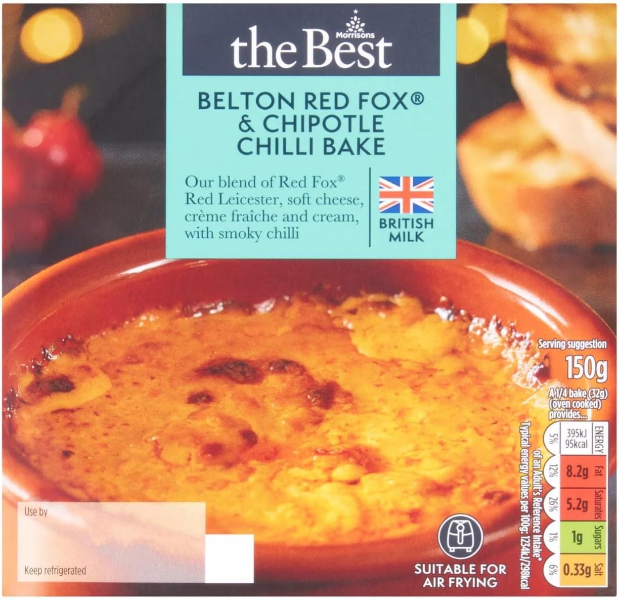 Morrisons The Best Red Fox with Smokey Chipolte 150g : Amazon.co.uk ...