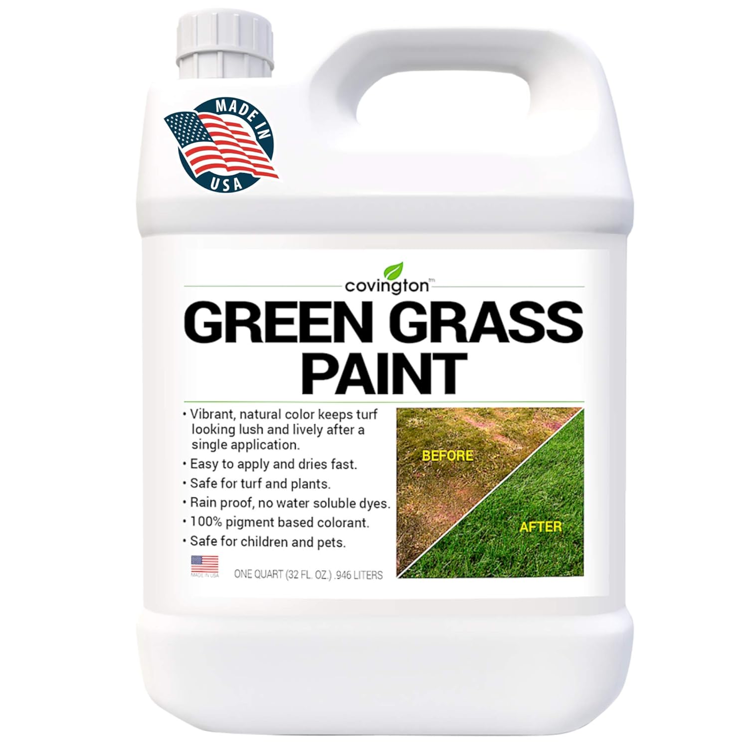 Covington Green Grass Paint for Lawn - Green Lawn Paint Grass Spray ...
