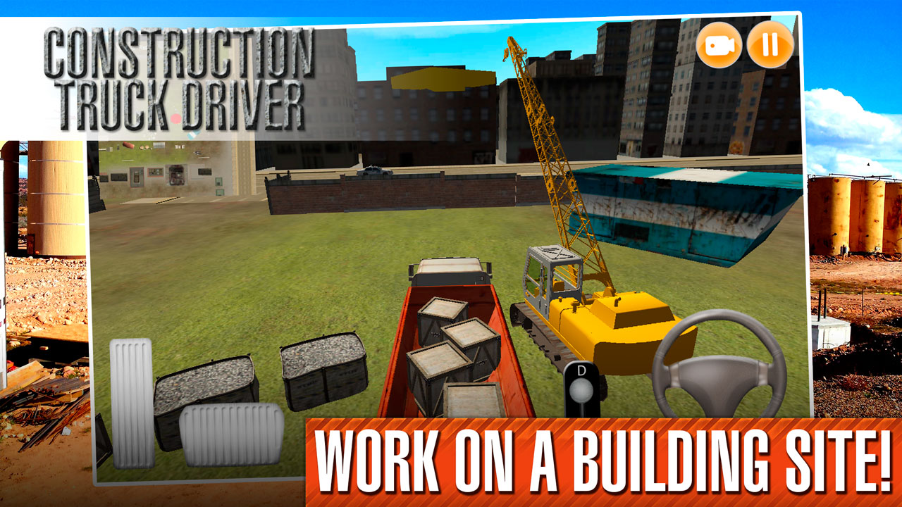 Truck Driver 3D: Construction Site - App on Amazon Appstore