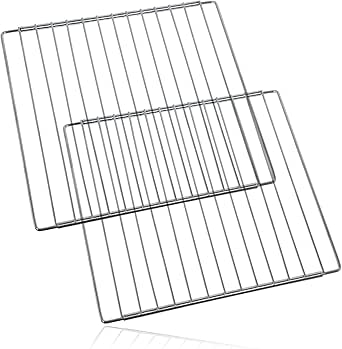 Universal Fridge Shelf Adjustable Refrigerator Freezer Rack Chrome ...