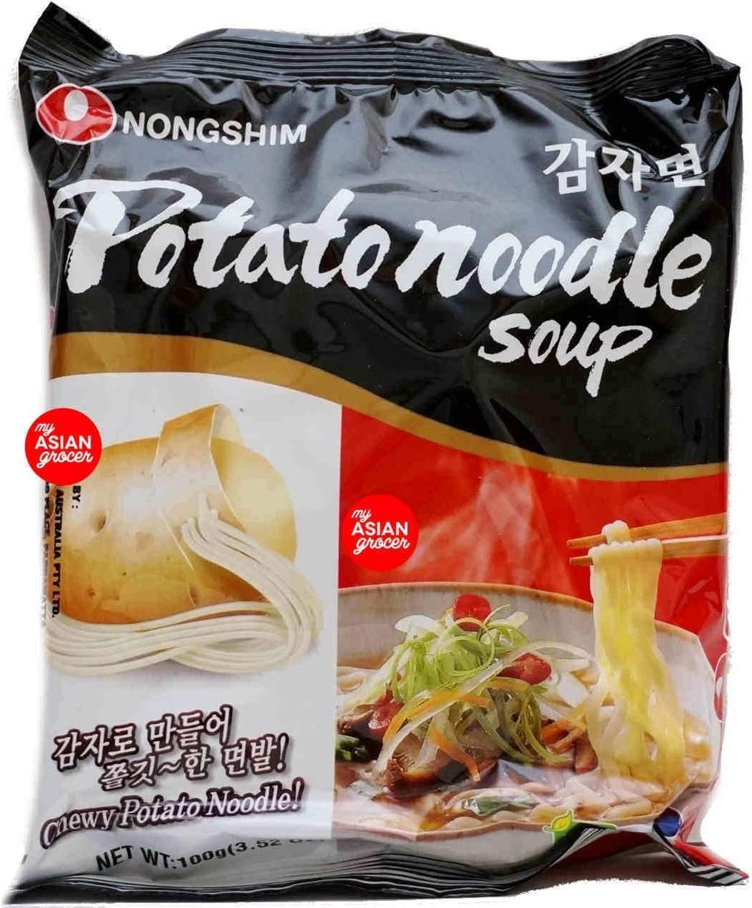 Nongshim Potato Ramyun (Noodle Soup) 100g : Amazon.co.uk: Grocery