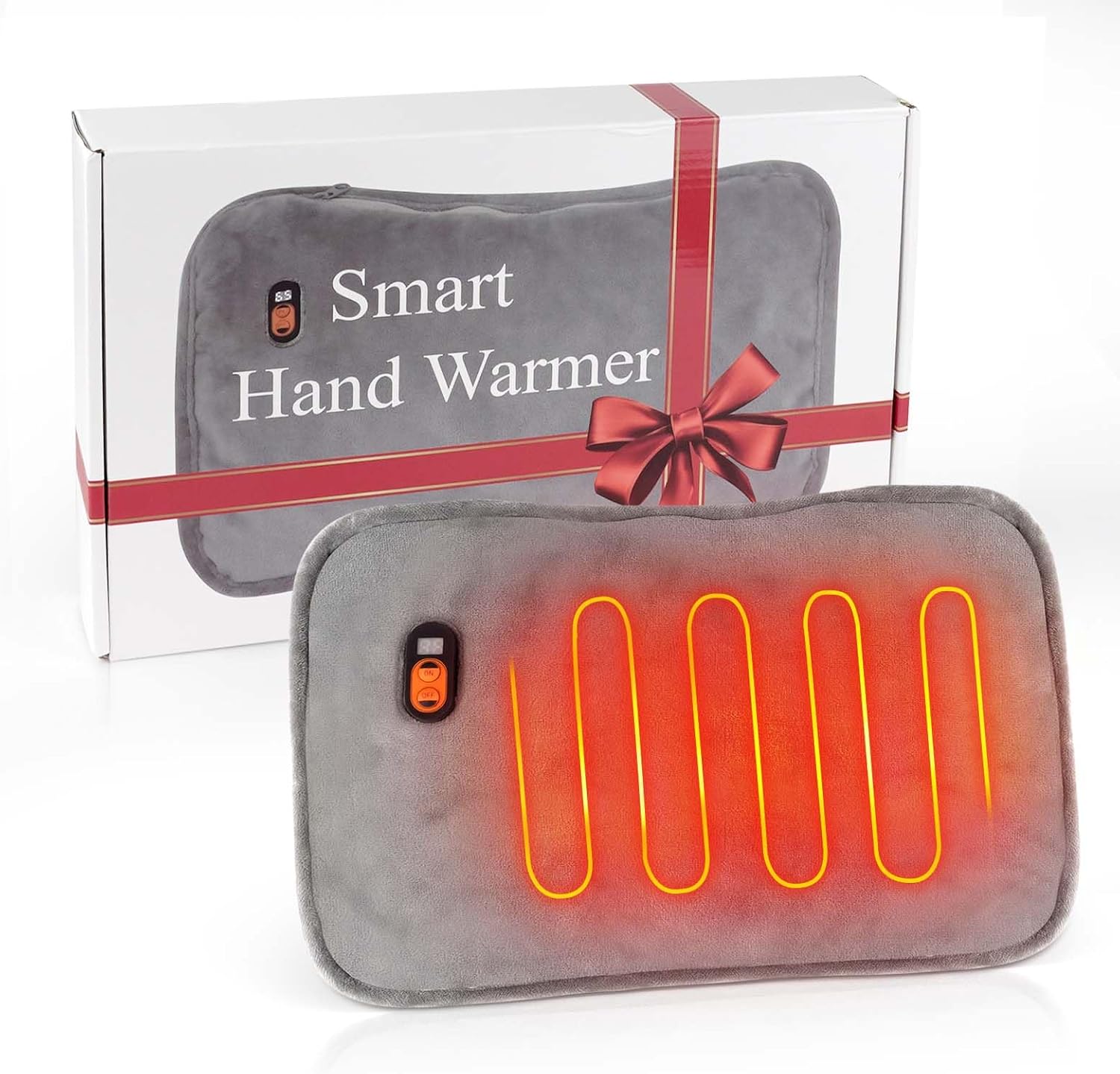Amazon.com: Bub Electric Heated Hand Warmer Pouch with 10000mAh ...