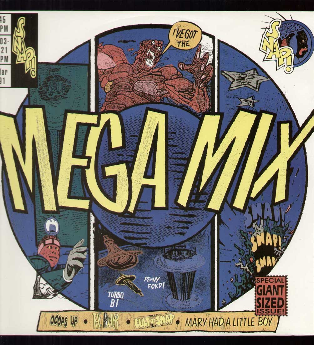Amazon.com: SNAP - MEGA MIX MEGAMIX - 12" VINYL: CDs & Vinyl