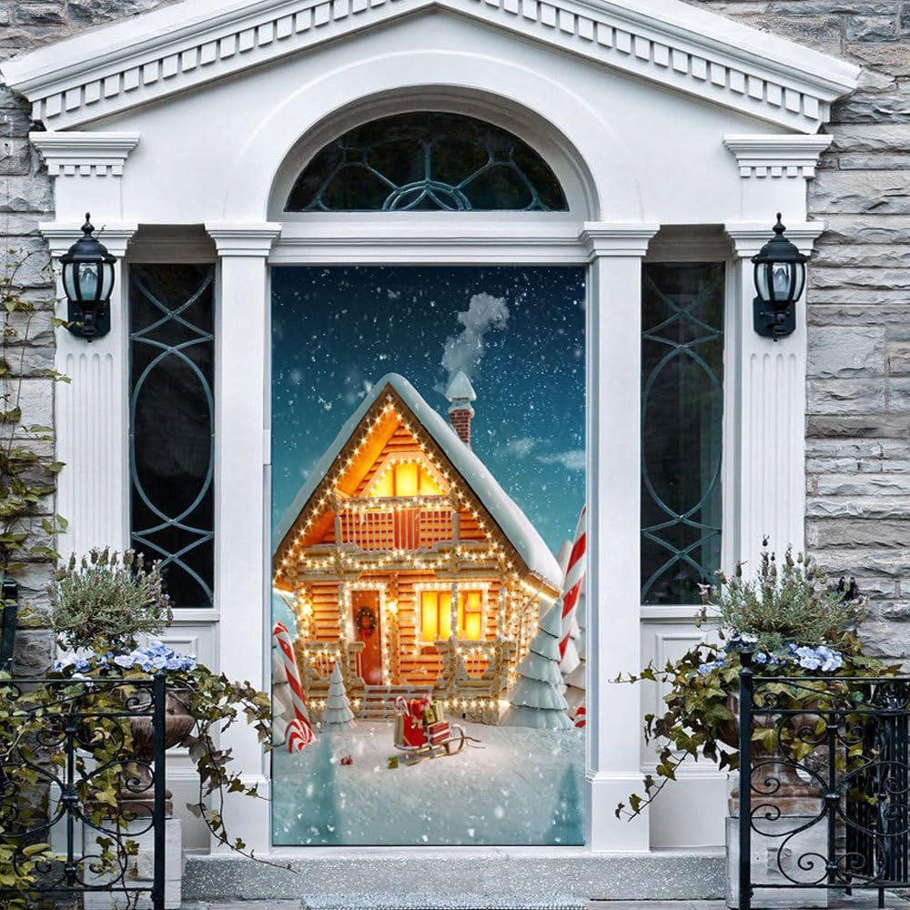 Amazon.com: 3D Door Stickers Murals Peel and Stick - Magic Gates -Door ...