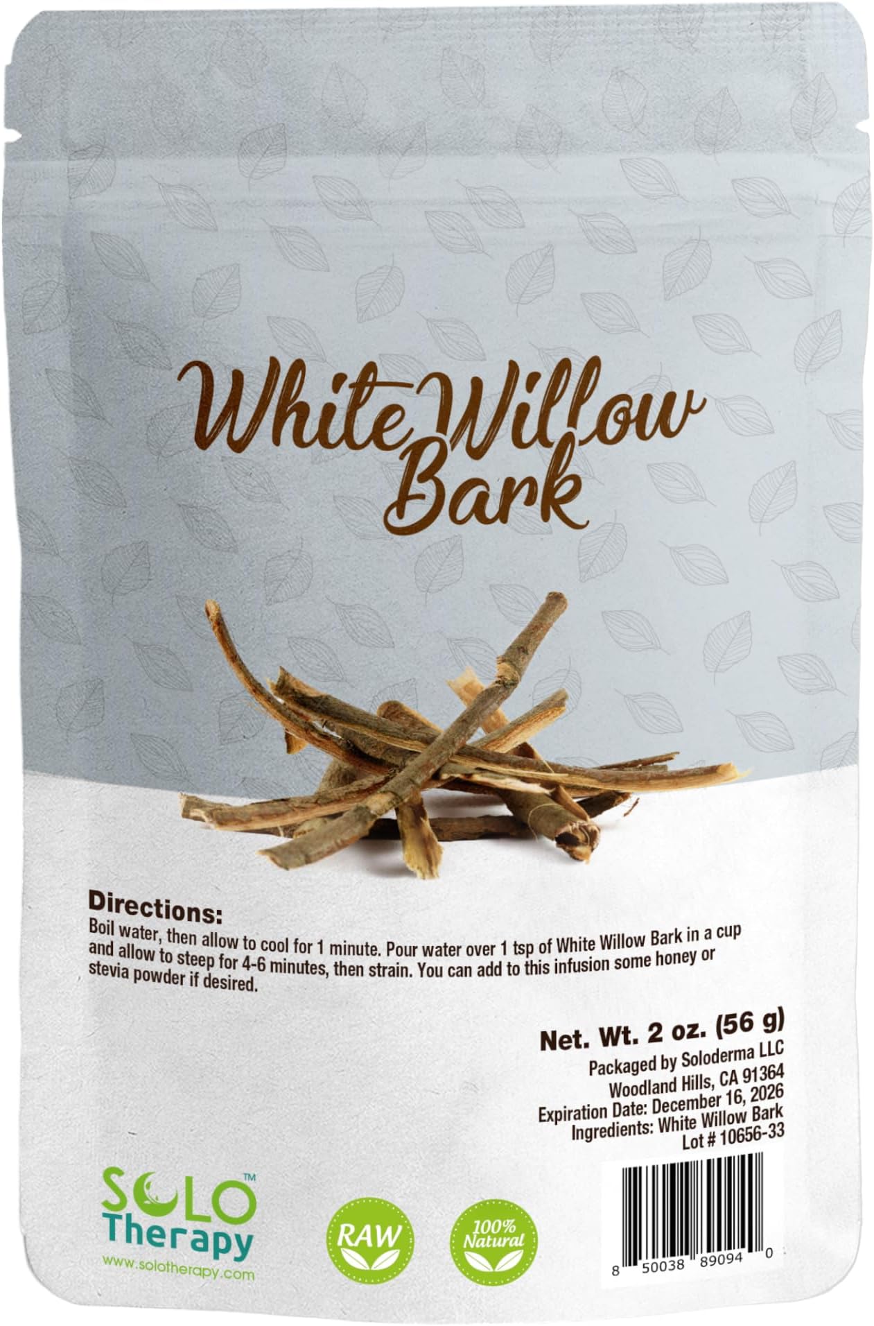 Amazon.com : White Willow Bark Tea - White Willow Bark Herbal Tea ...