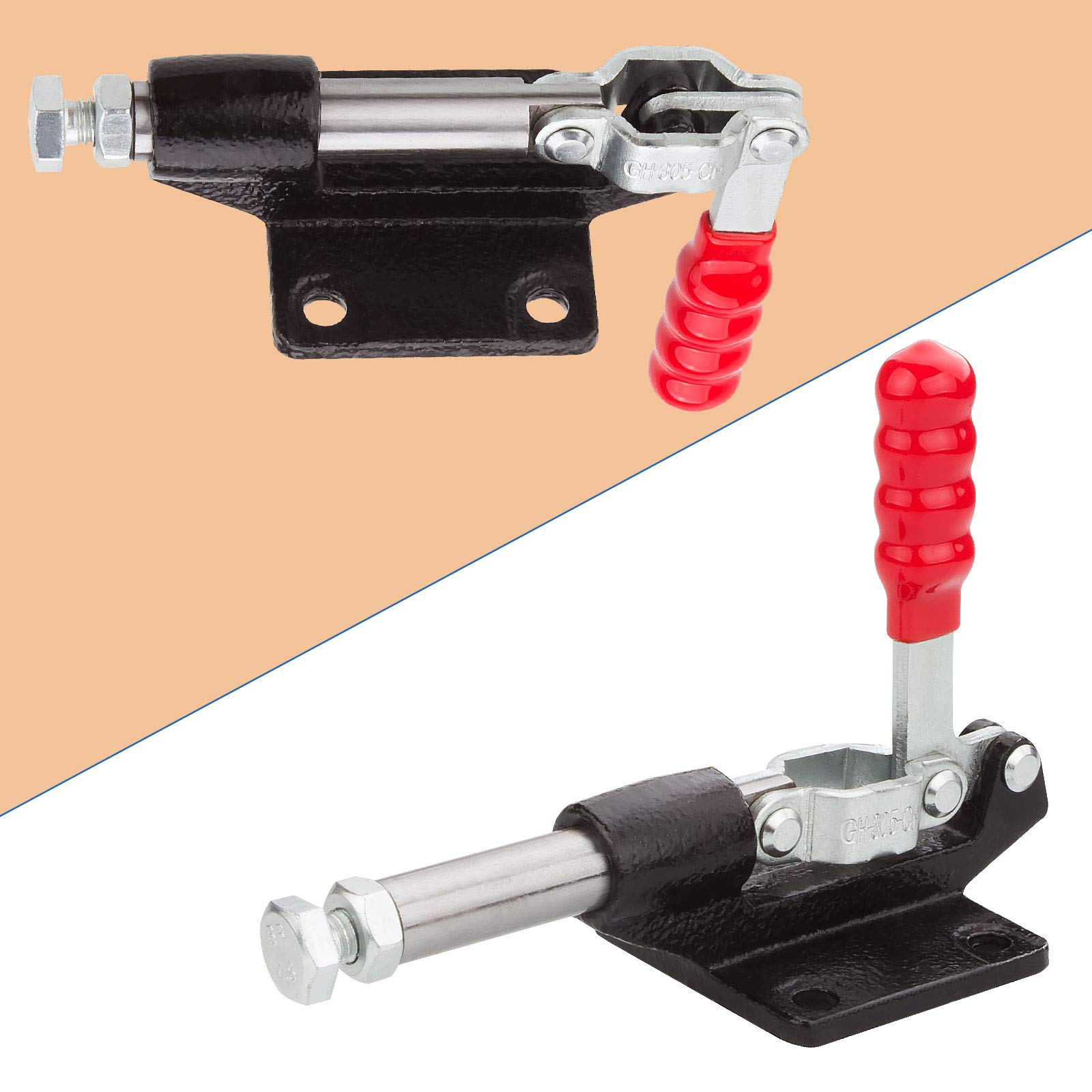 Snapklik.com : 4 PCS Push Pull Adjustable Toggle Clamp, Quick Release ...