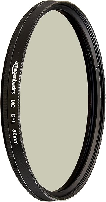 Amazon.com : Amazon Basics Circular Polarizer Camera Lens Filter - 82 ...