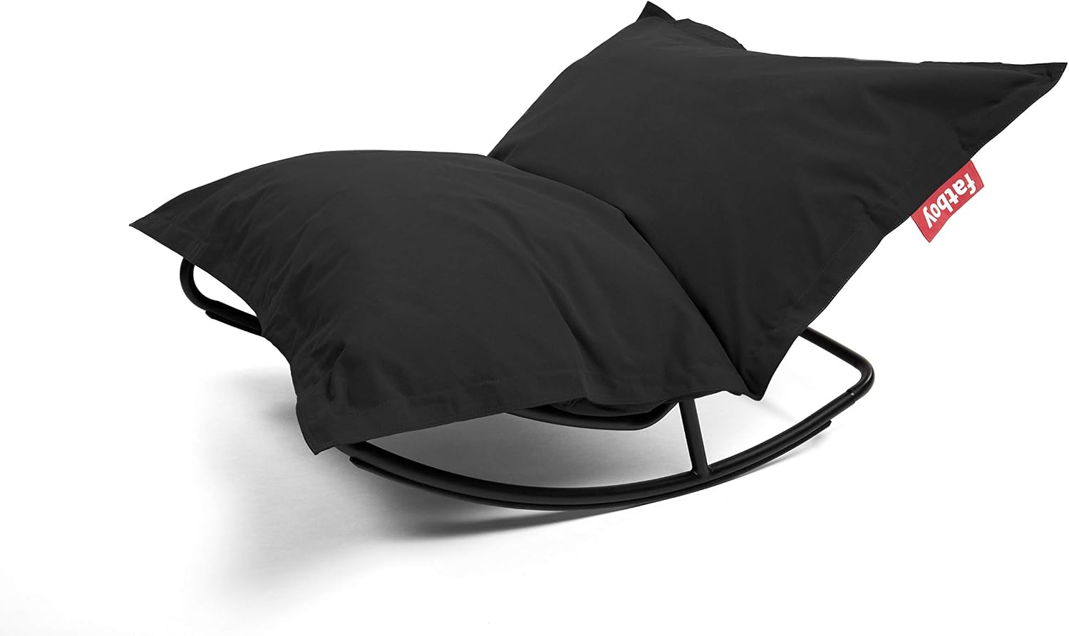 Amazon.com: Fatboy Original Stonewashed Bean Bag Rocking Chair, Black ...