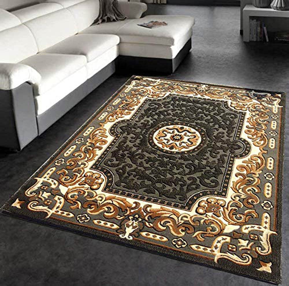 Buy DORNIER RUGS Beatiful Floral Persian Design Velvet Touch Carpet for ...
