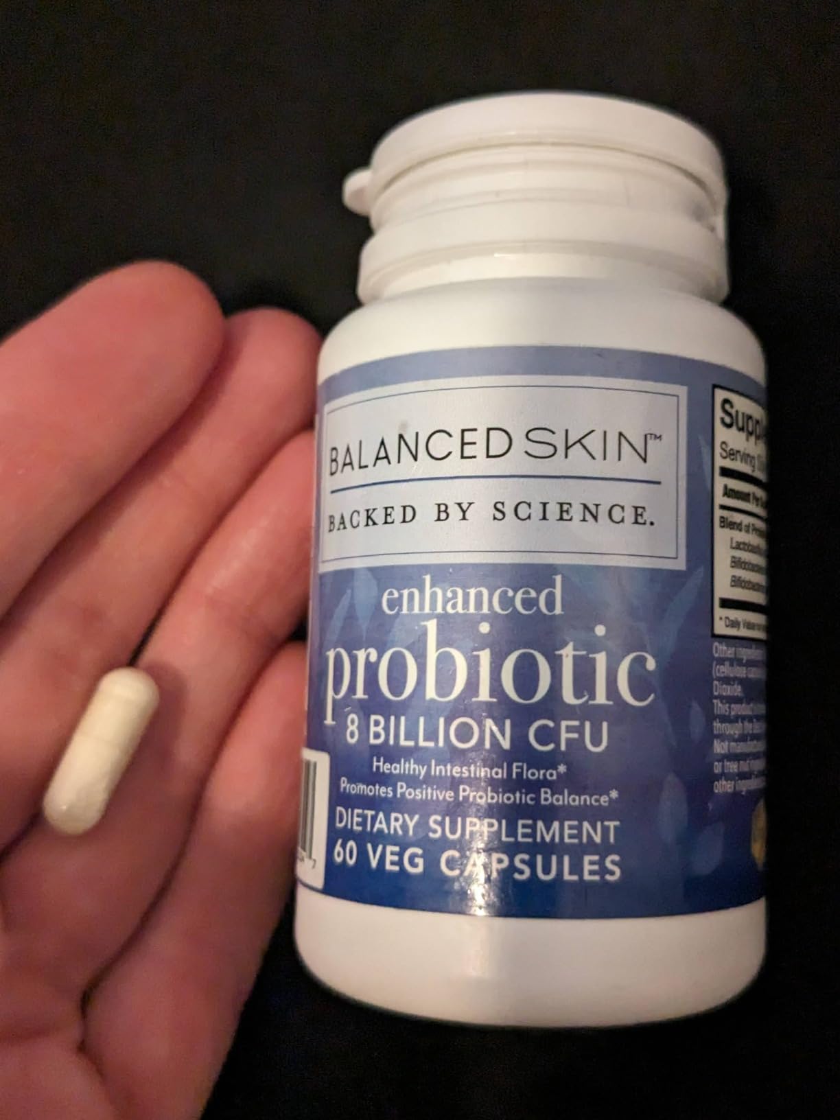 Amazon.com: Enhanced Probiotic 8 Billion CFU - Daily Probiotic with 3 ...