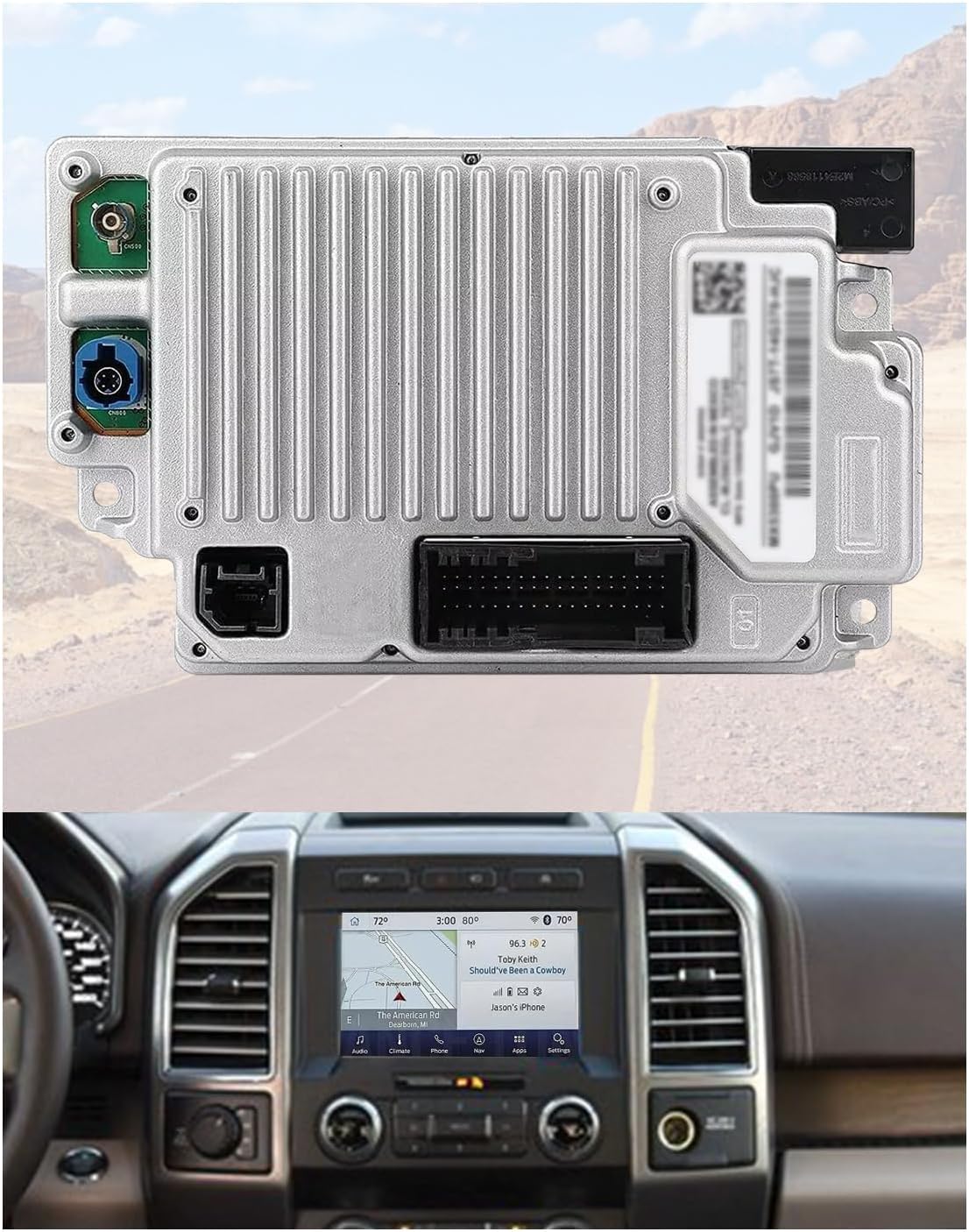 Amazon.com: SYNC 3 APIM Module V3.4 System for 2016-2019 F150 F250 ...
