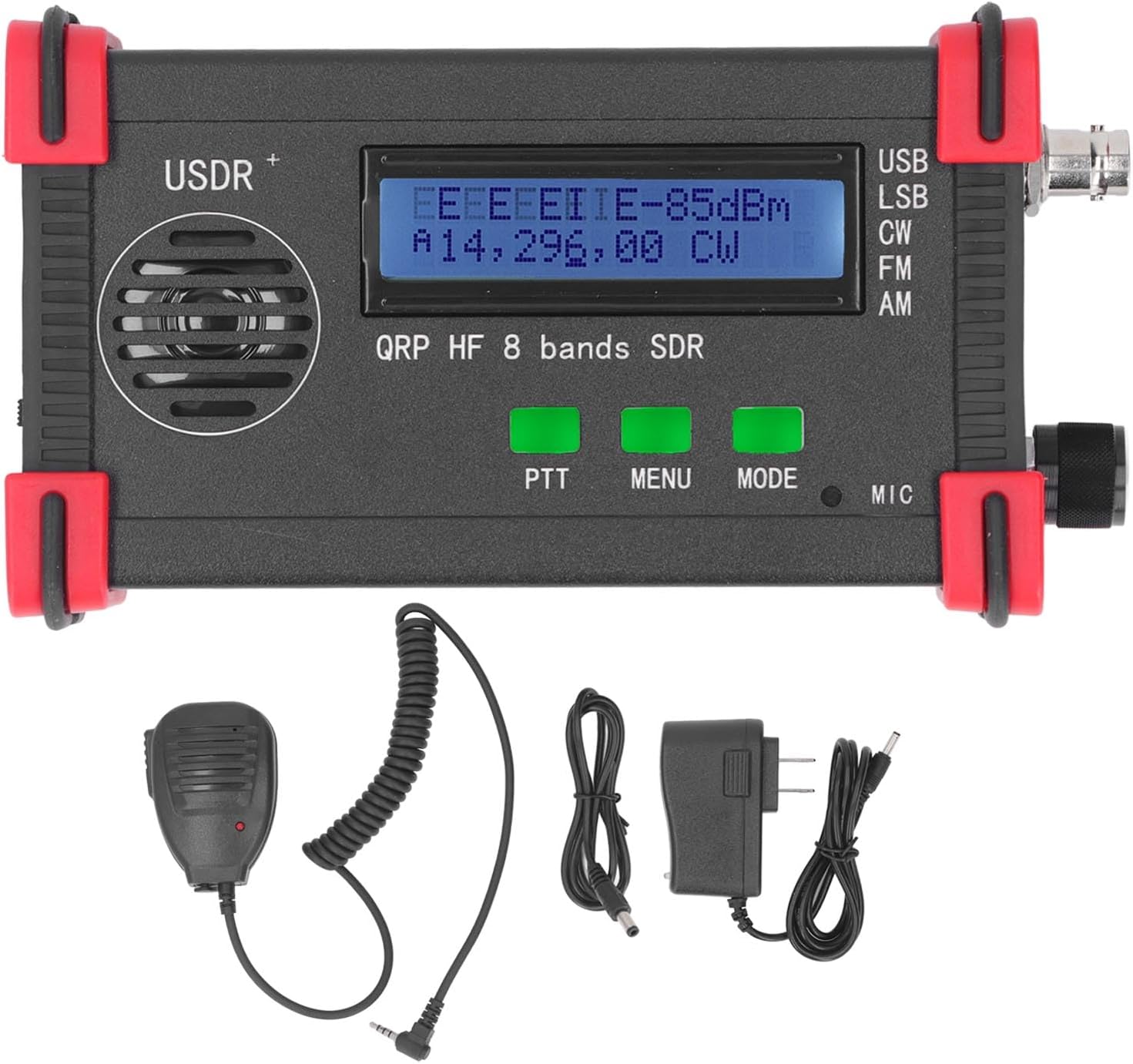 Amazon.com: Usdx Usdr HF Qrp Sdr Transceiver, Mobile Transceiver SDR 8 ...