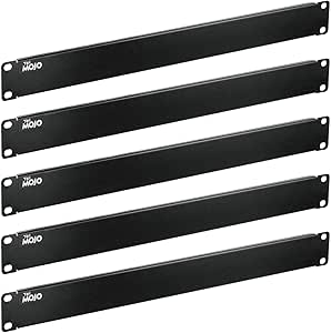 Tecmojo 1U Blank Panel, Rack Mount Plate for 19inch Server Rack,Network ...