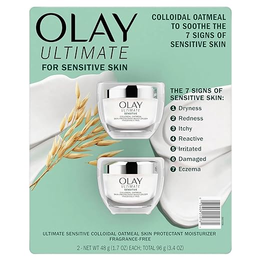 Amazon.com: Olay Ultimate Soothing Face Moisturizer, Fragrance-Free, 1. ...