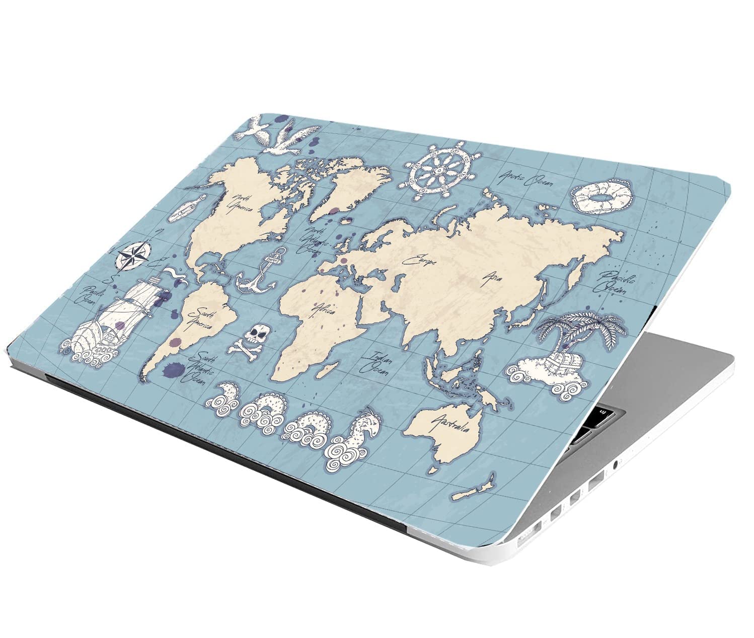 ANCIARY Laptop Skin Stickers Bubble-Free HD Quality Sticker for Laptops ...