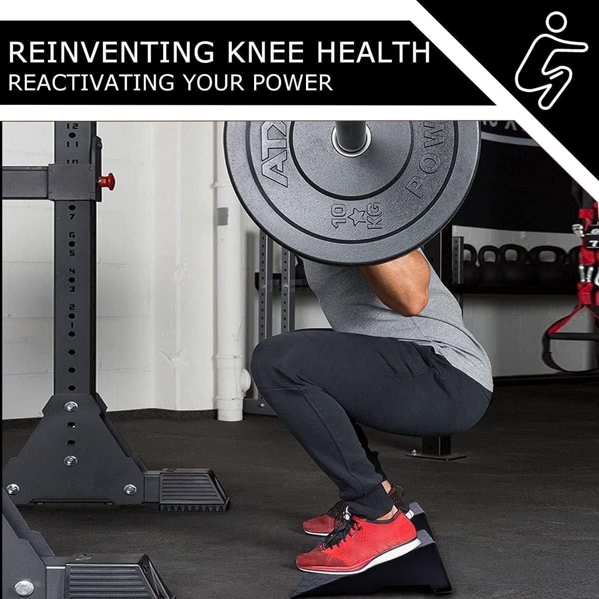 Buy Usmack Squat Wedge, Squat Ramp, Slant Board for Squats, Heavy-Duty ...