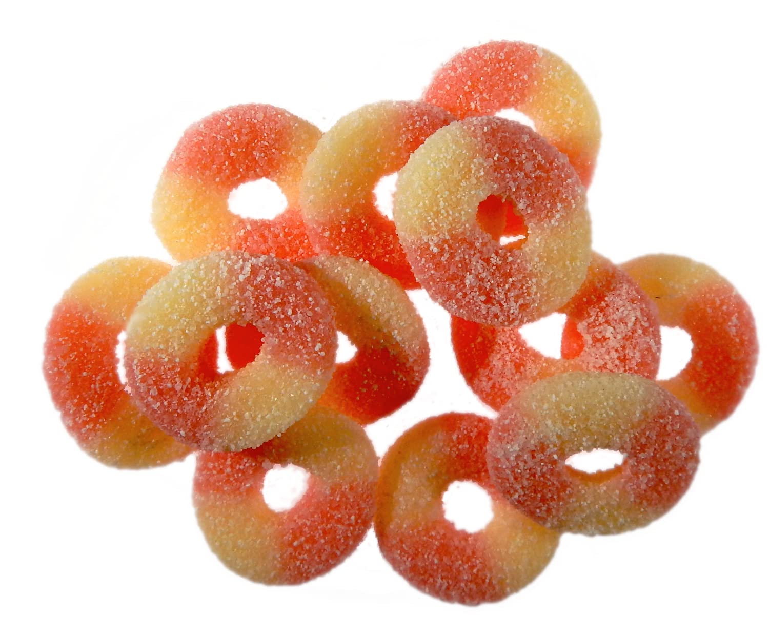 Amazon.com : Strawberry Rings - Sour Strawberry Gummy Rings - Sour GummiRoos Gummi Rings ...