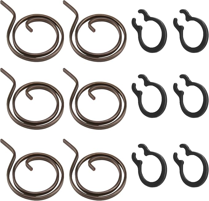 6 Pcs Door Handle Springs Replacement Kit 1.8mm UPCV Coil Springs and ...