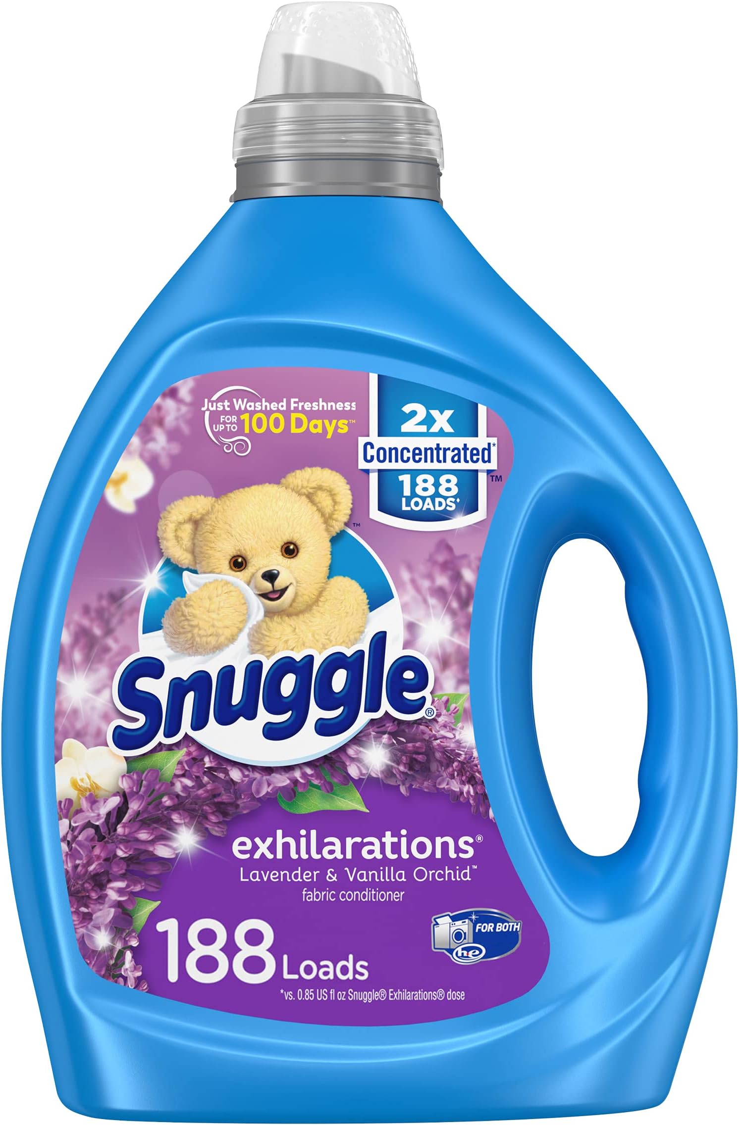 Amazon.com: Snuggle Exhilarations Liquid Fabric Softener, Lavender ...