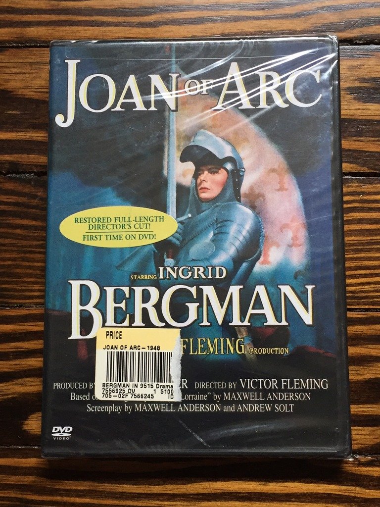 Amazon.com: Joan of Arc [DVD]: 0014381063523: Ingrid Bergman, Jos ...