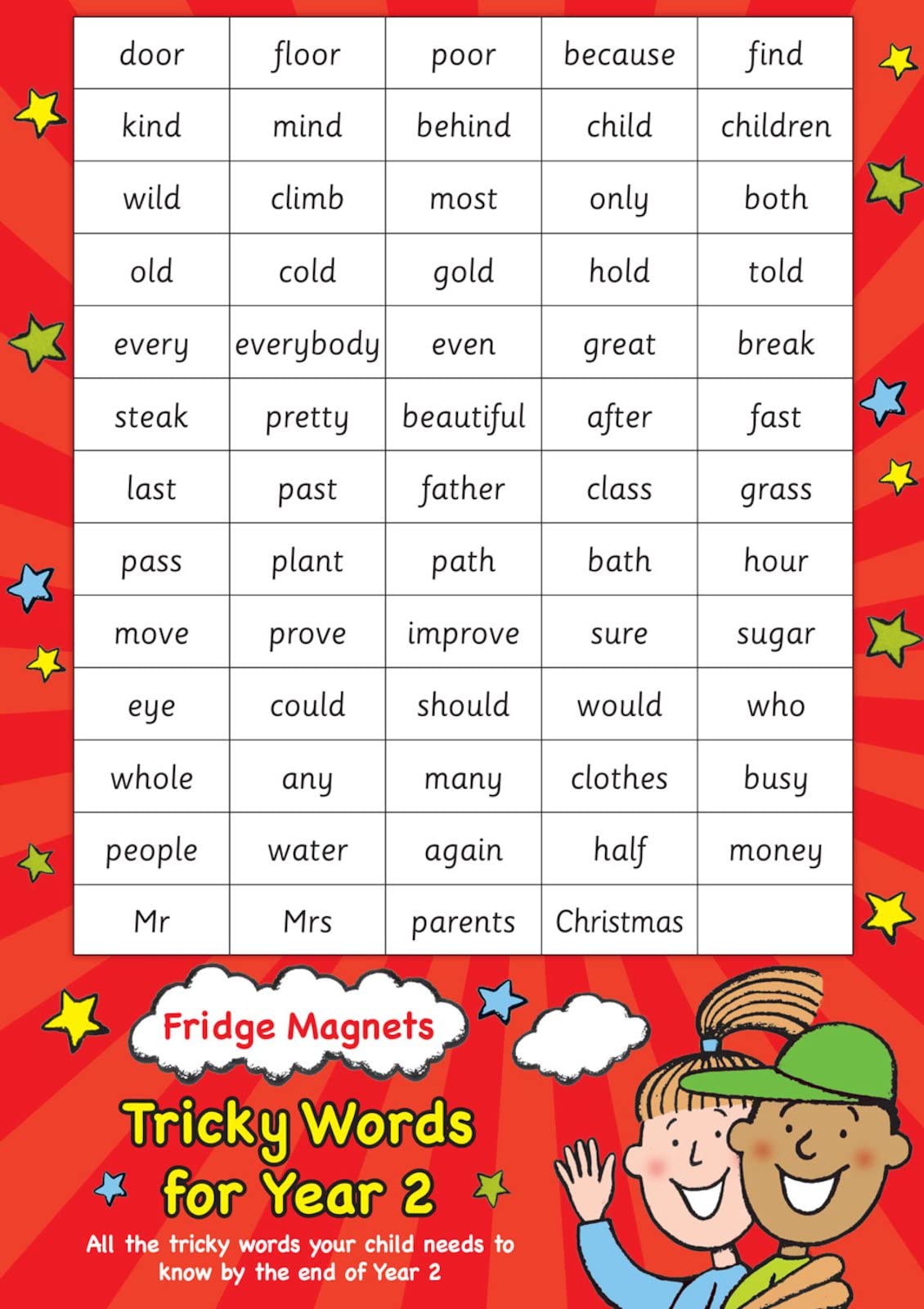 Tricky Words for children ages 6-7: All the tricky words your child ...