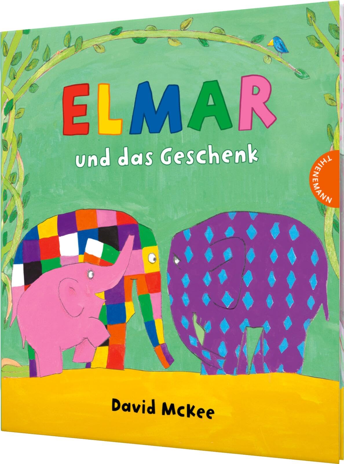 Elmar: Elmar und das Geschenk: Ein lustiges Bilderbuch mit dem bunten ...