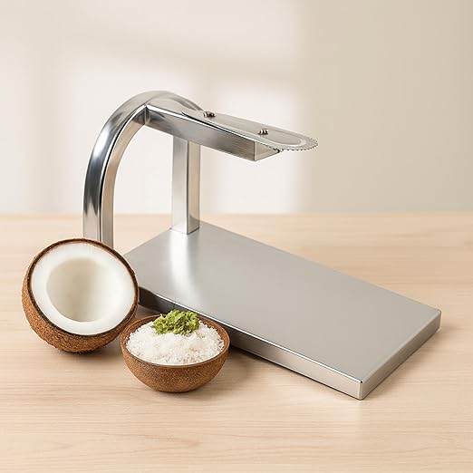 Buy Varyware Stainless Steel Coconut Scraper Chirava | Tabletop Handy ...