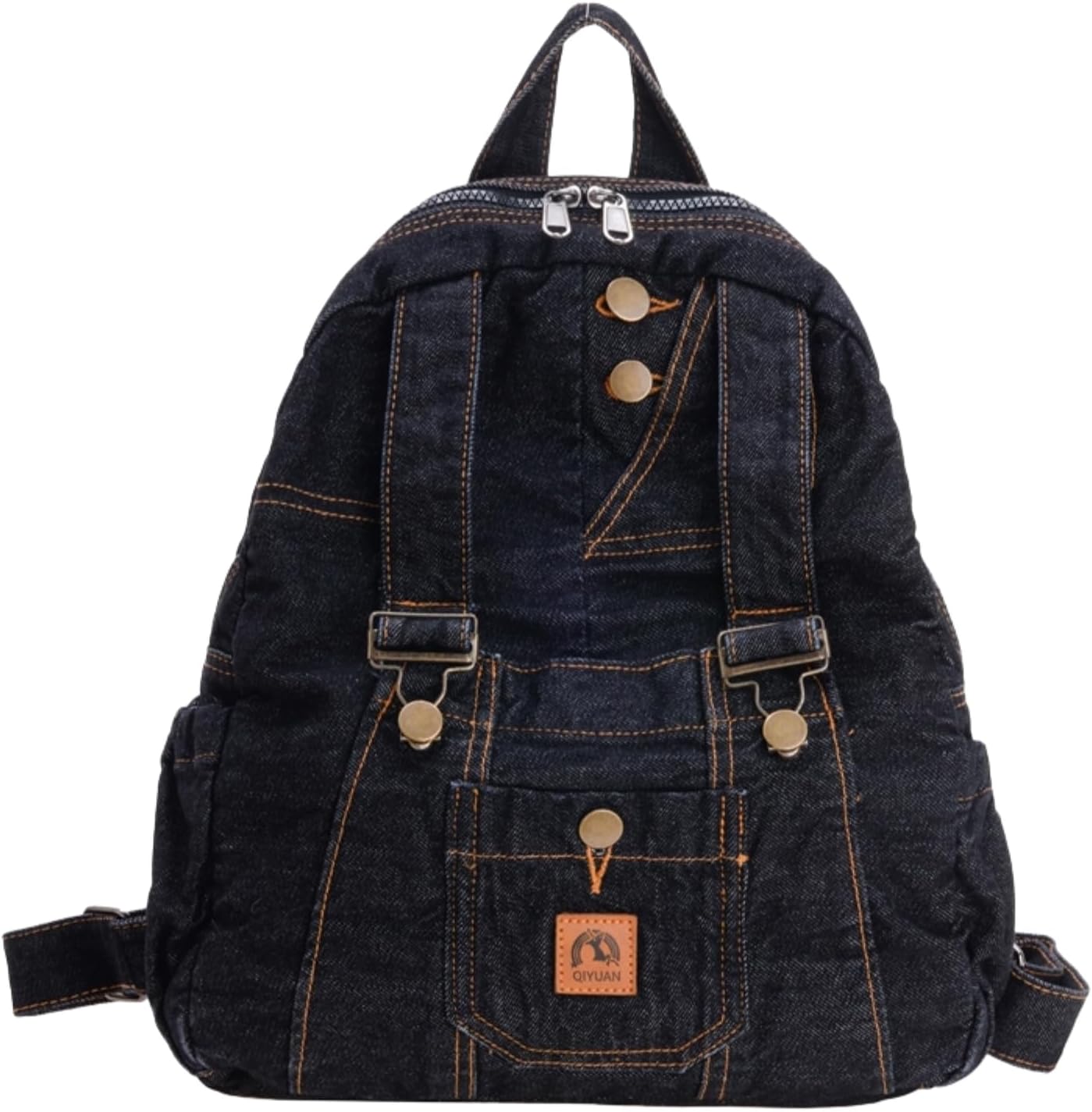 Amazon.com: Denim Backpack for Women Vintage Y2K Grunge Style ...