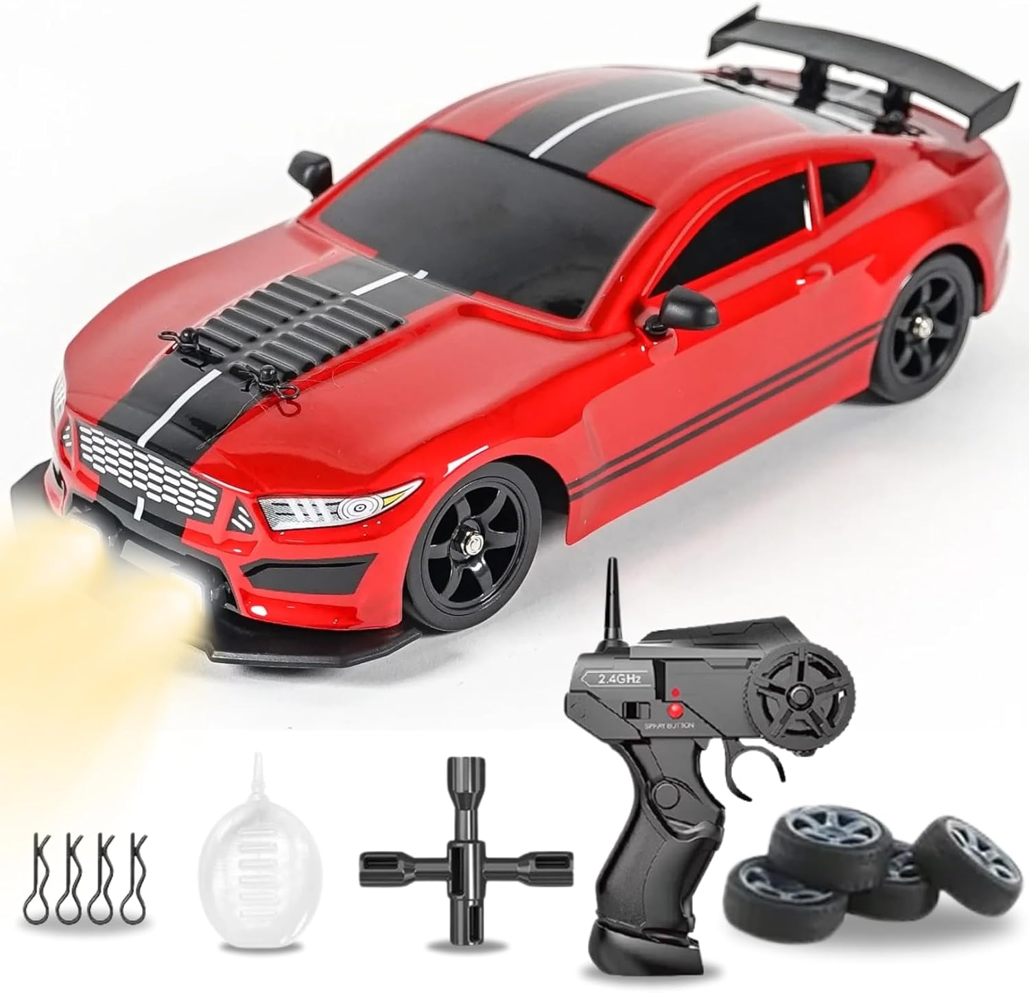 Amazon.com: Liberty Imports RC Drift Car 1/16 2.4GHz 4WD Remote Control ...