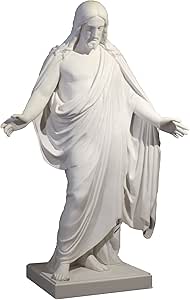Amazon.com: S1 - Marble Statue Christus Statue 19" : Home & Kitchen