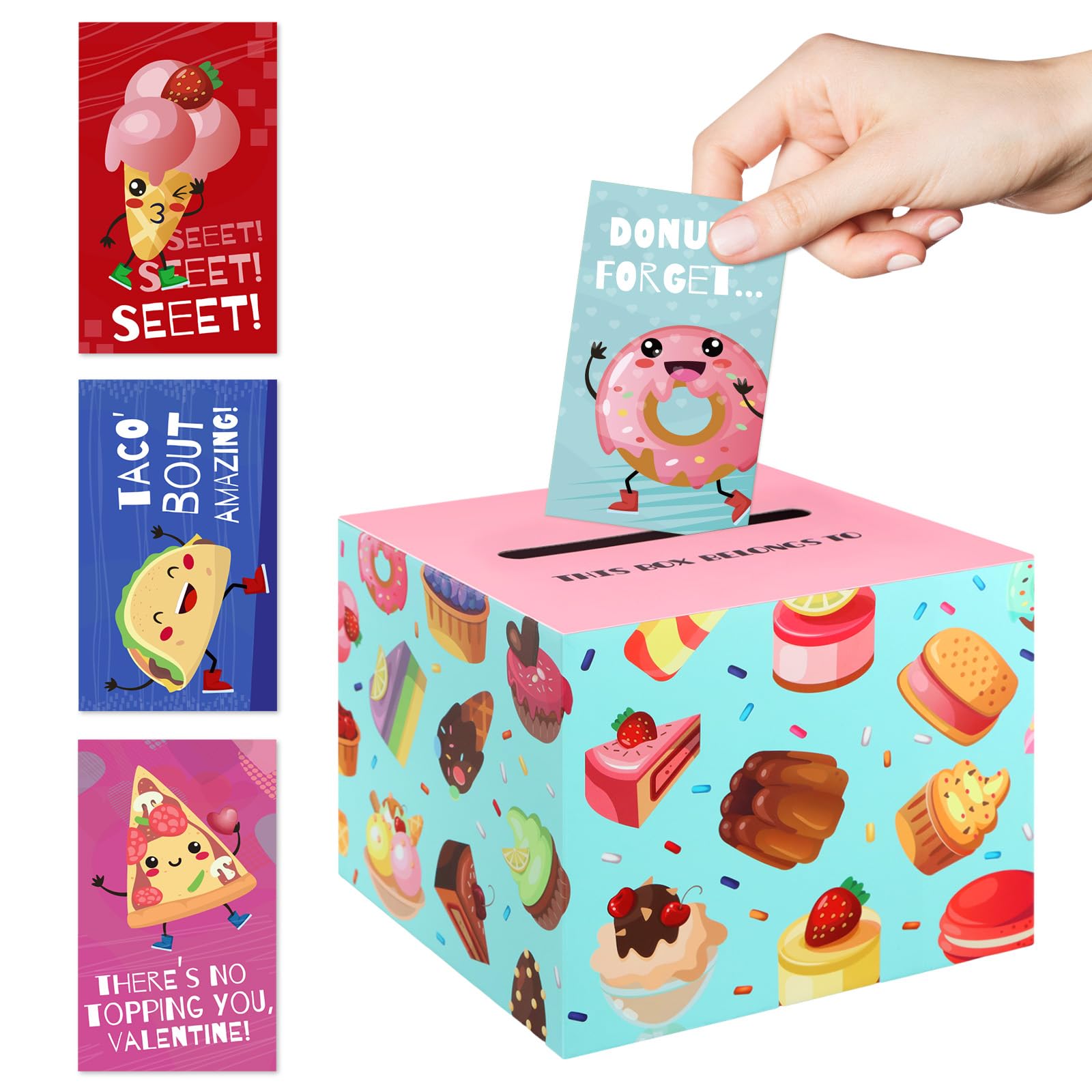 Amazon.com : DISJOURNEY Bluey Valentines Boxes for Kids - Valentines ...