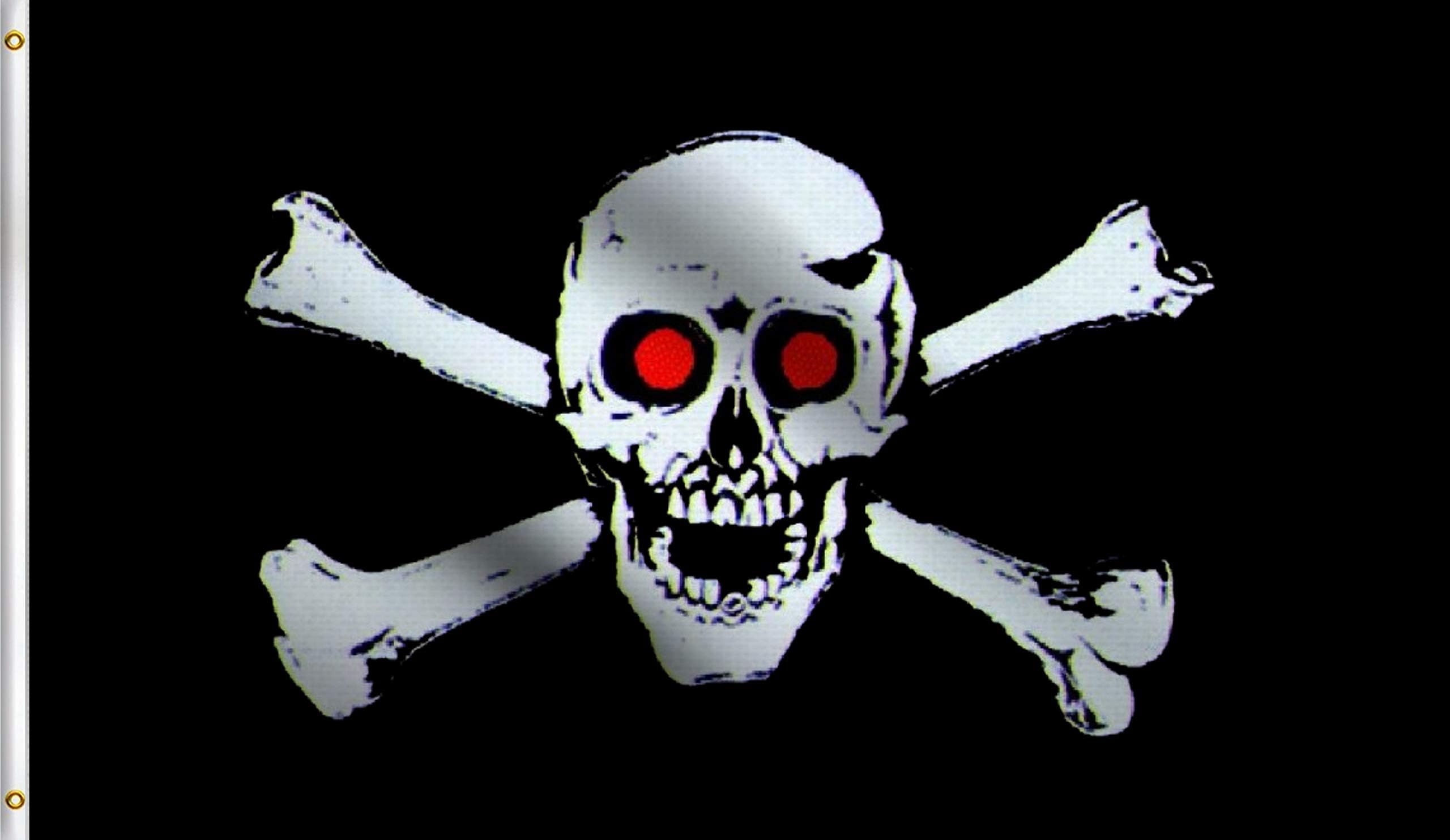 Amazon.com : Crimson Pirate Pirate 3x5FT Flag Dorm Restaurant Bar Boat ...