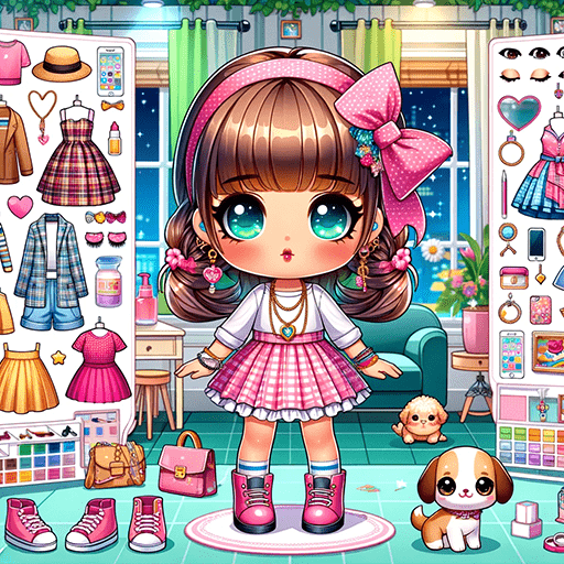 DIY Paper Doll Chibi Dress Up Wallpaper - App on Amazon Appstore