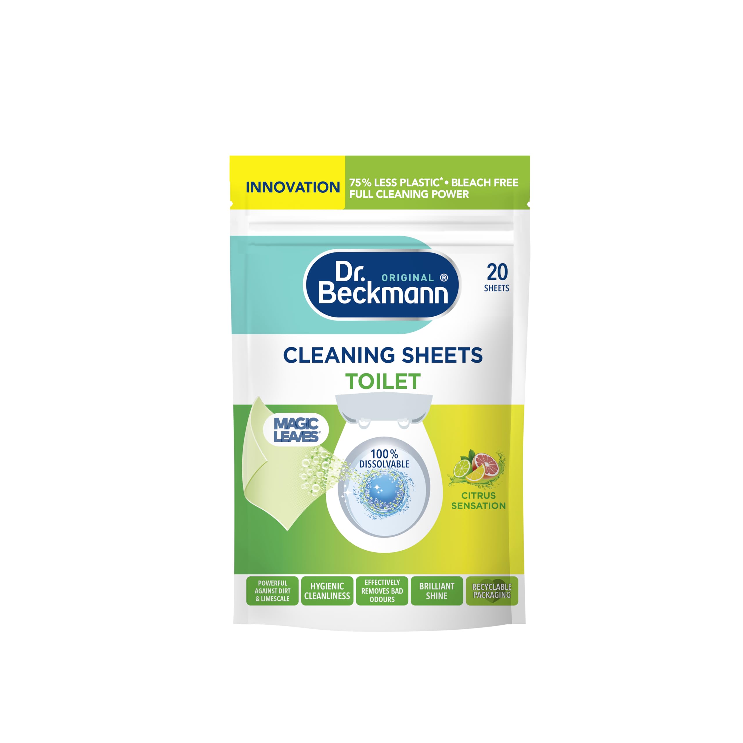 Dr. Beckmann Toilet Cleaning Sheets | Easy Everyday Toilet Cleaning ...