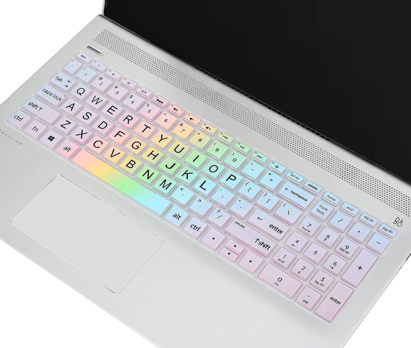 Amazon.com: Keyboard Cover Skin Compatible HP Pavilion x360 15.6 15 ...