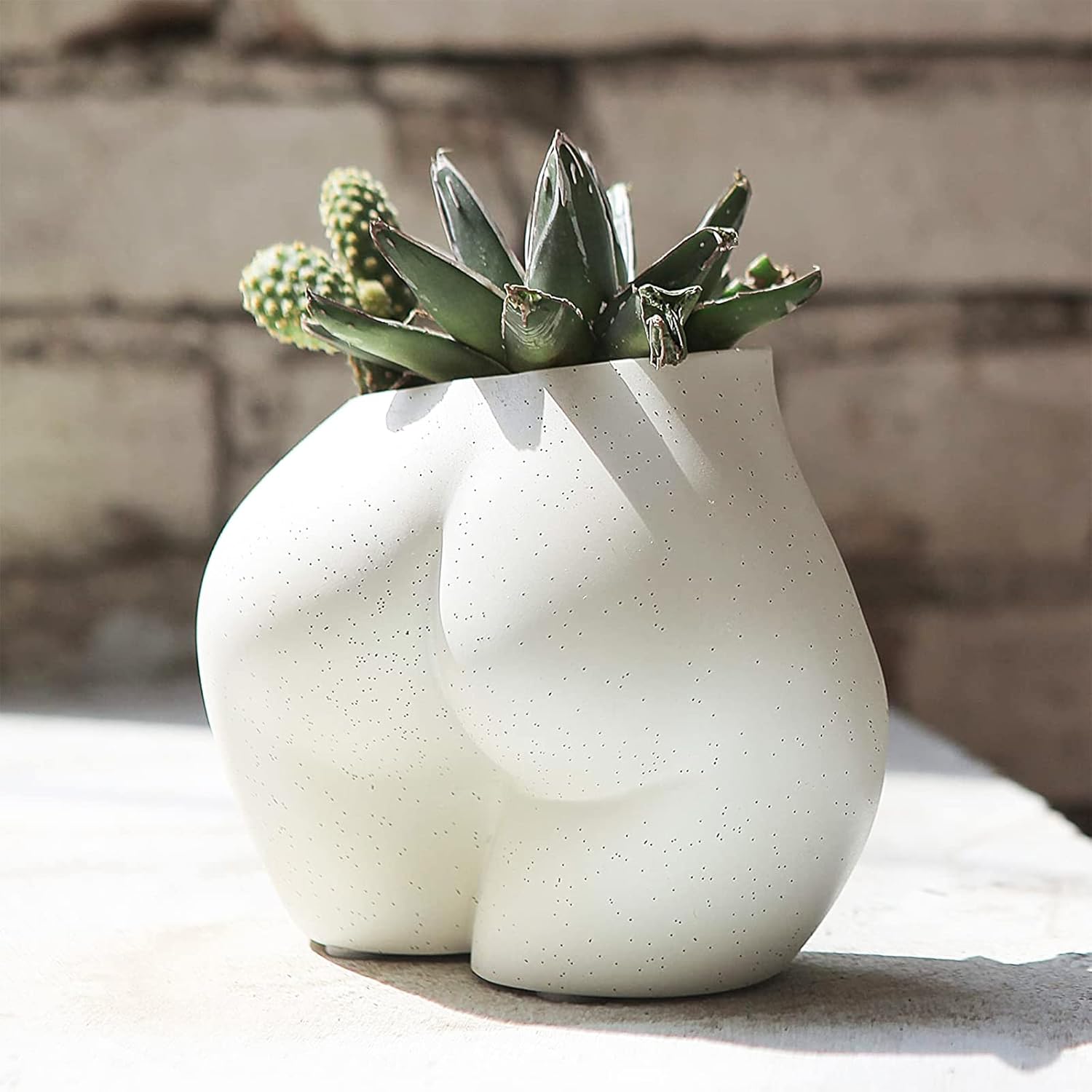 Amazon.com: Body Flower Vase, Mini Lower Body Pot, Butt Planter Female ...