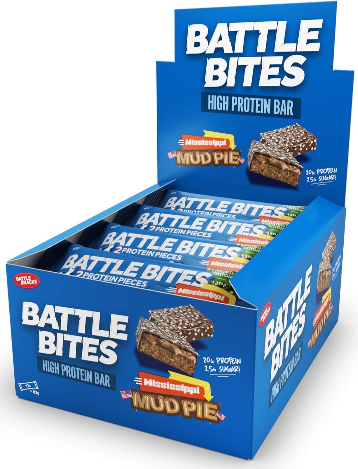 Battle Bites Mud Pie 12 x 62g : Amazon.co.uk: Health & Personal Care