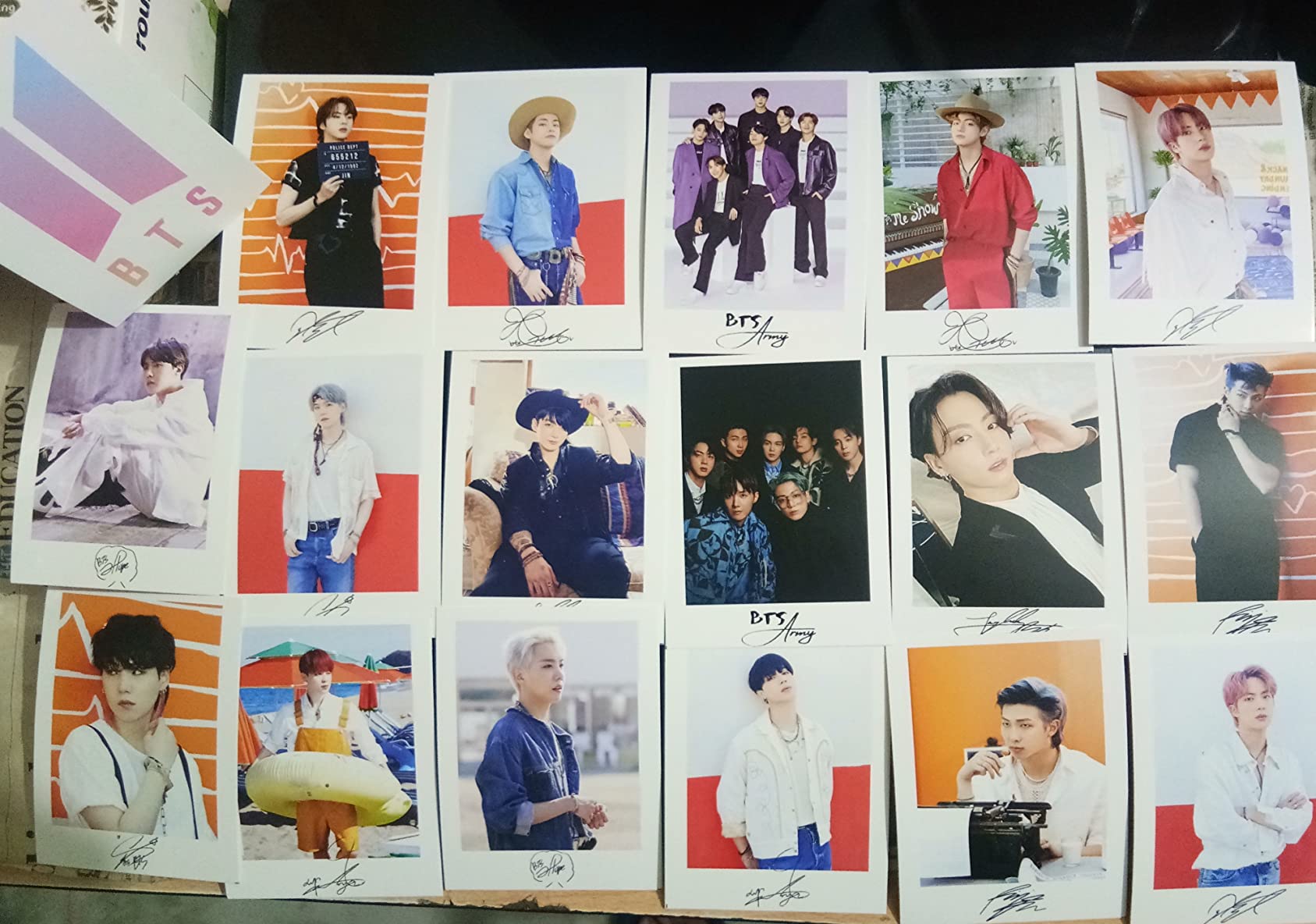 Rousrie ( Pack Of 32 Premium Bts Photocards, Merch For Journal Supplies ...