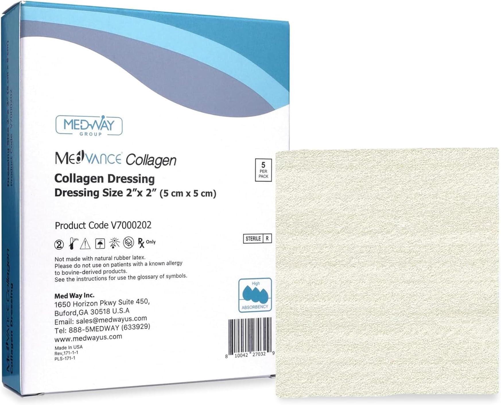 Amazon.com: FIBRACOL PLUS Collagen Wound Dressing with Alginate - 4" x ...