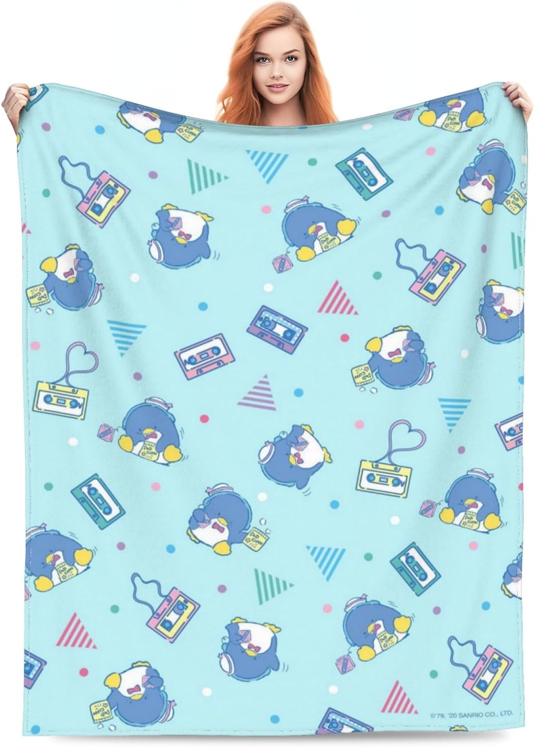 Amazon｜毛布 タキシードサム アニメ ブランケット ひざ掛け フランネル毛布 マイクロファイバー ふわふわ 軽量 暖かい 四季適用 薄手 かわいい 子供用 保育園 オフィス 旅行 出張 ...