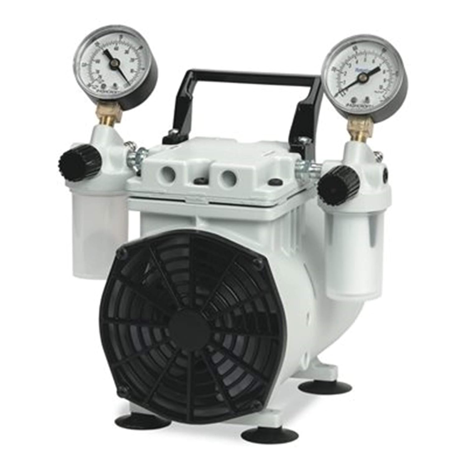 Gardner Denver Thomas 2522B-01 WOB-L Piston Pressure Vacuum Pump, 115V ...