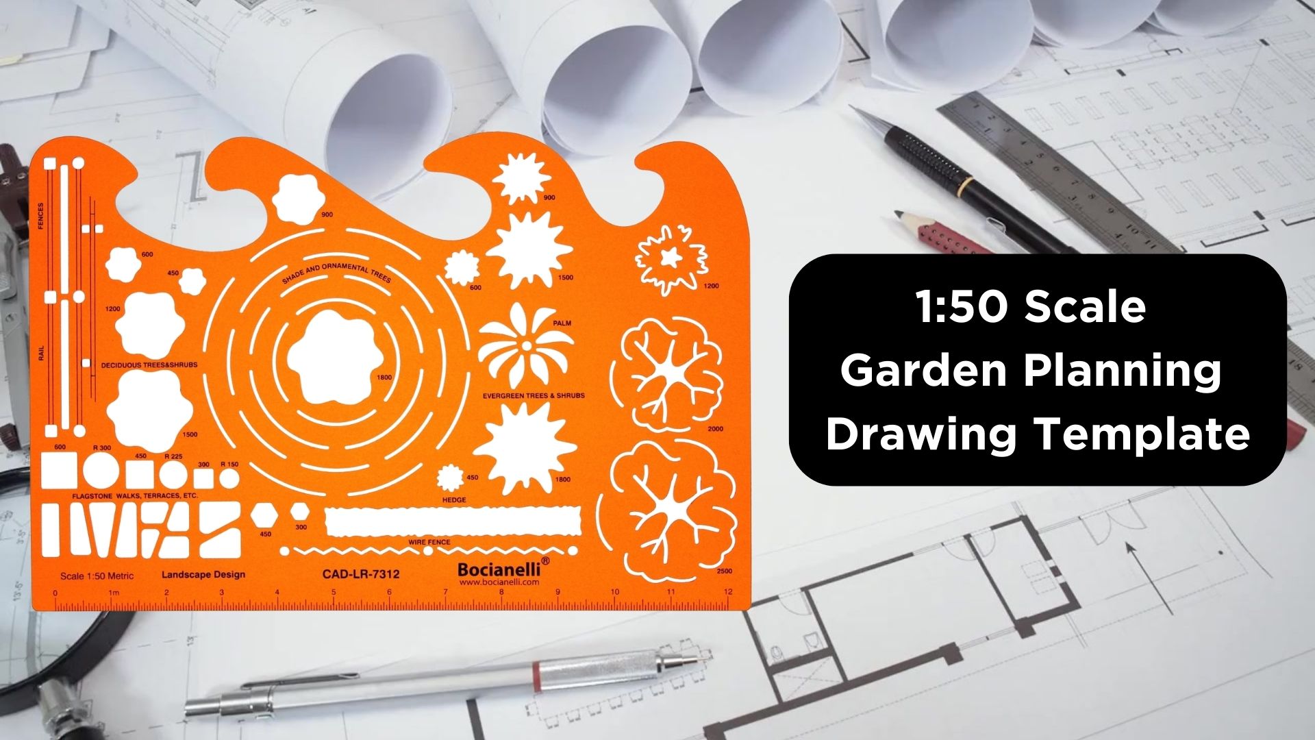 Templates For Drawing Landscape Scale