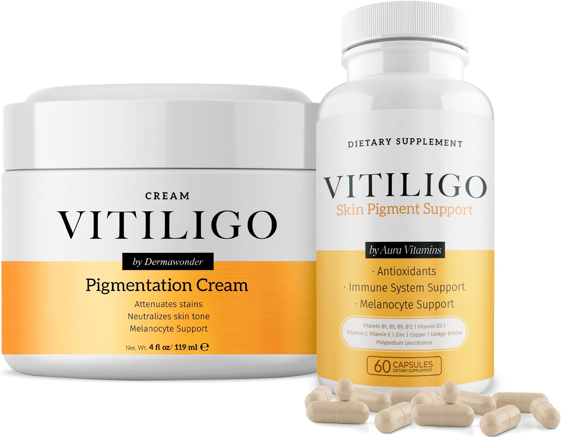 Amazon.com: Vitiligo Cream, Natural Effective Vitiligo Treatment for ...